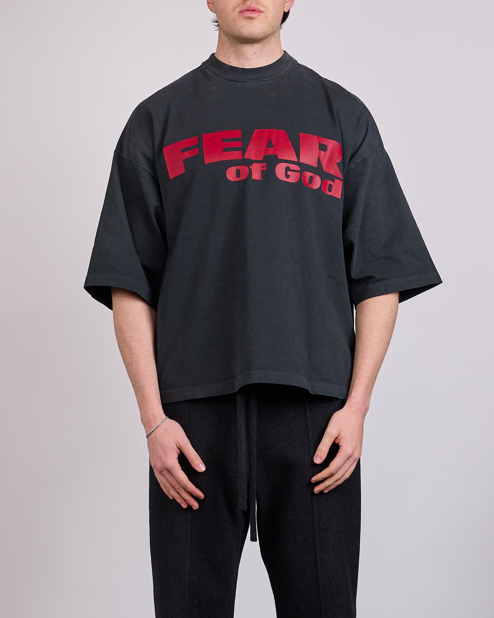 Fear of God Civil Relaxed "Fear is Gone" T-Shirt Black – LESS 17