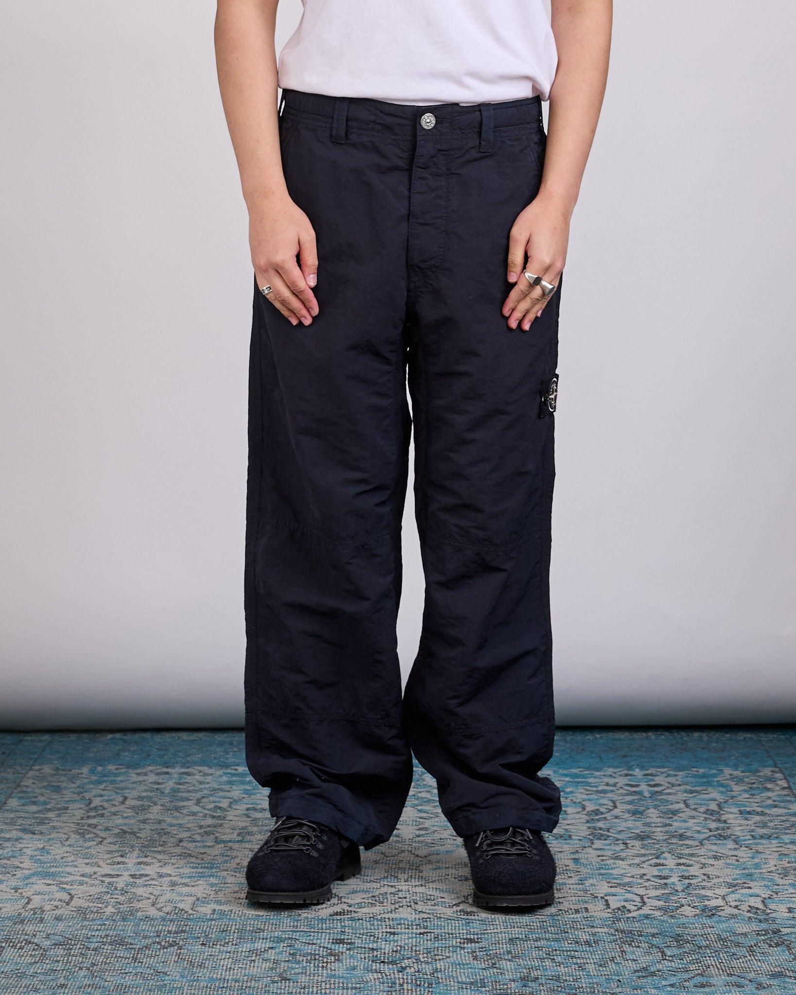 Stone Island Naslan Corrosion Cargo Pant Black – LESS 17